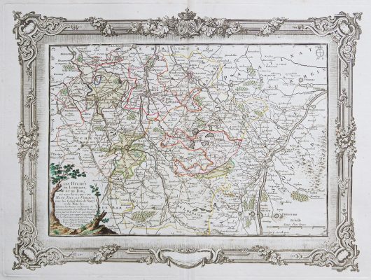 Carte géographique ancienne de la Lorraine - cartes-livres-anciens.com Carte géographique ancienne de la Lorraine - cartes-livres-anciens.com