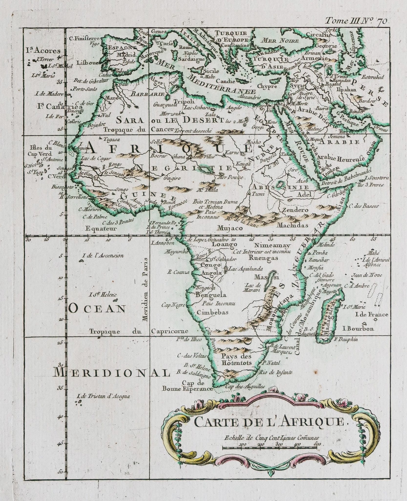 Carte ancienne de l’Afrique - cartes-livres-anciens.com