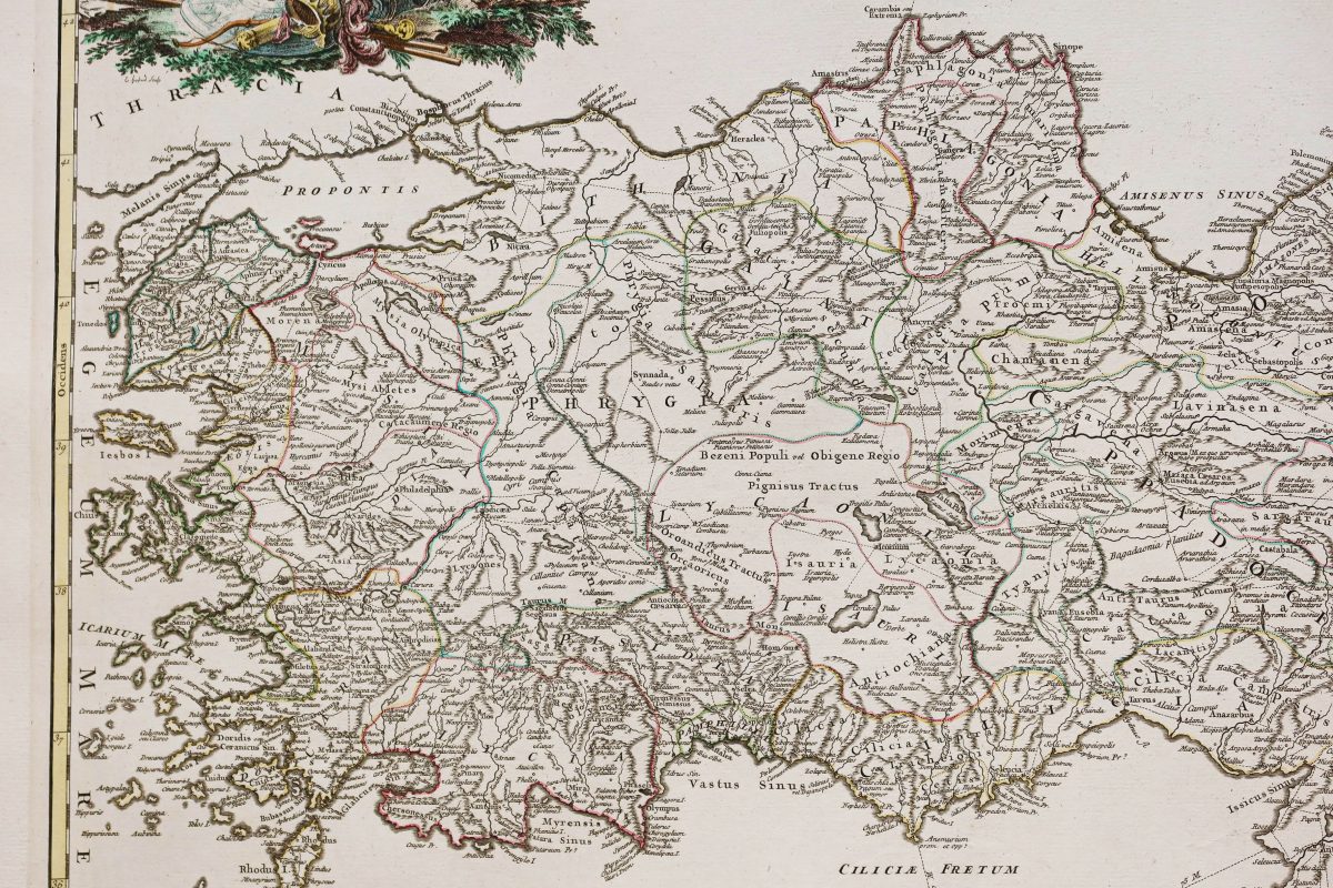 Carte ancienne de l’Asie mineure - cartes-livres-anciens.com