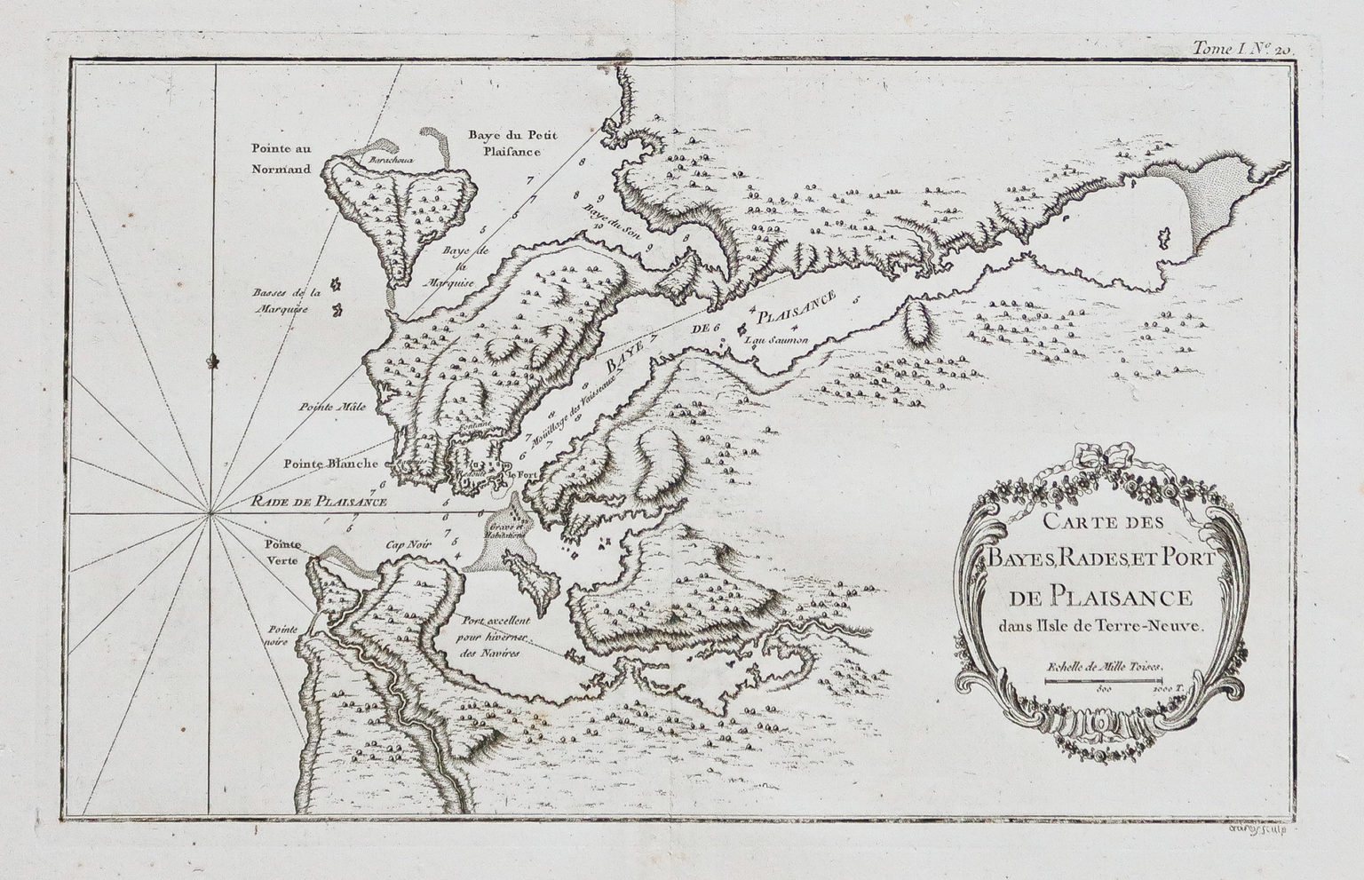 Carte ancienne du Canada - Terre-Neuve - cartes-livres-anciens.com